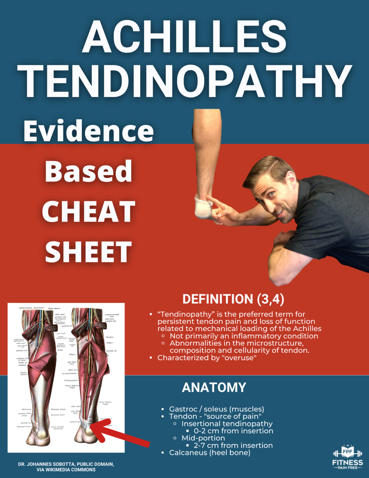 Achilles Tendinopathy Cheat Sheet – Lead Magnet - Fitness Pain Free Achilles Tendinopathy Cheat Sheet – Lead Magnet - Fitness Pain Free