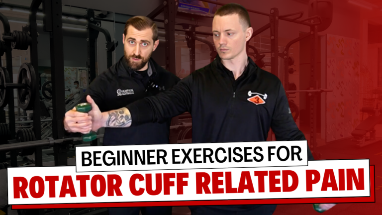 Essential Beginner Exercises for Rotator Cuff Related Pain | Guide for ...